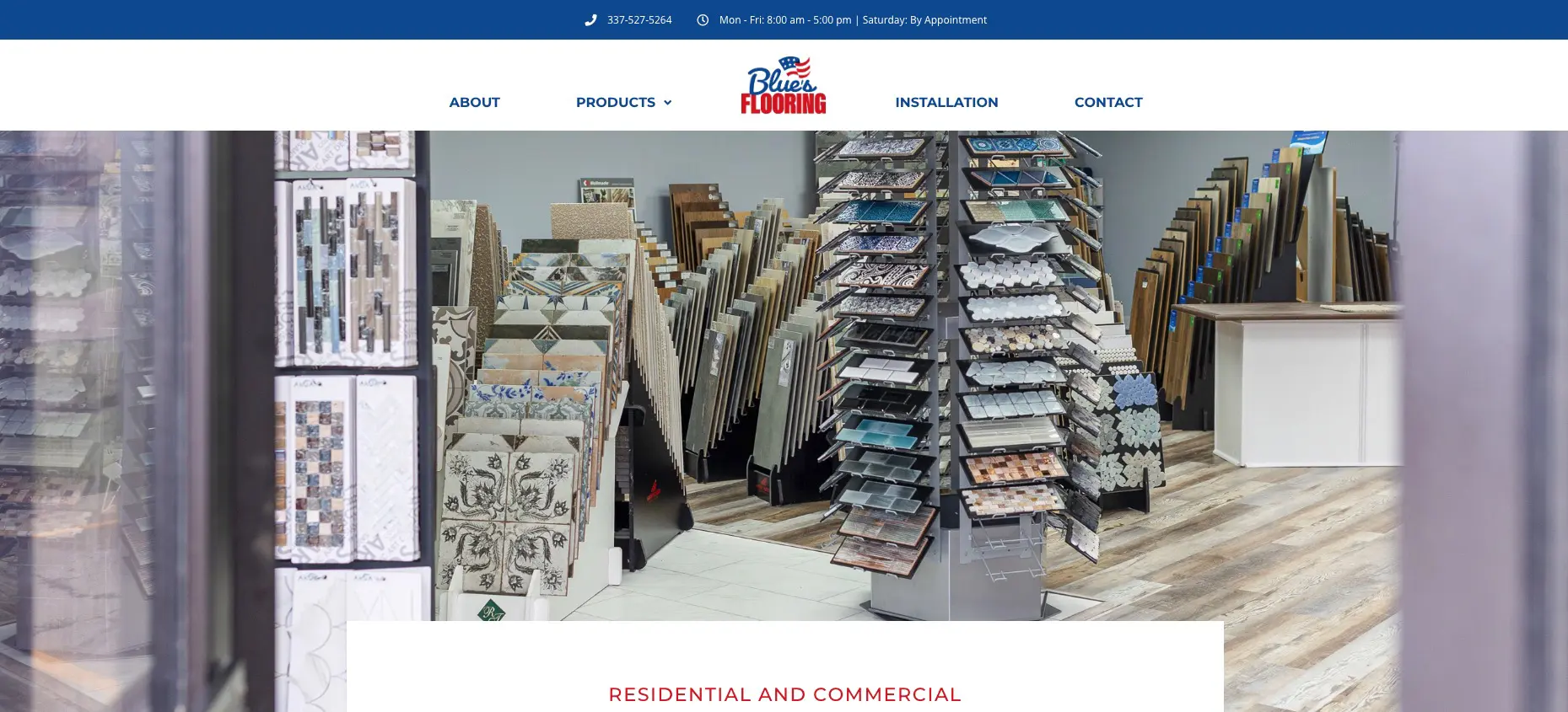 Locally Owned and Operated - Blue's Flooring